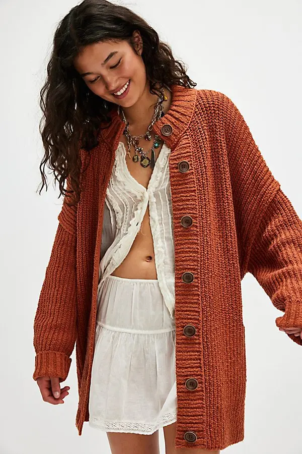 専用！エシオ　Contour knit cardigan新品未使用 Contour knit cardigan - ESIÓ official